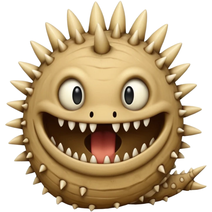 Sand worm from dune make the mouth a hole with long spiky teeth NO EYES ...