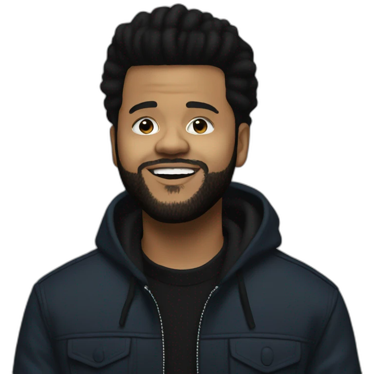 the weeknd emoji | AI Emoji Generator