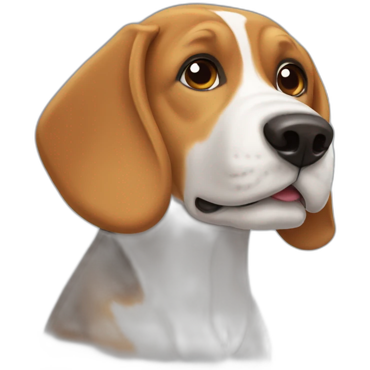 Beagle emoji | AI Emoji Generator