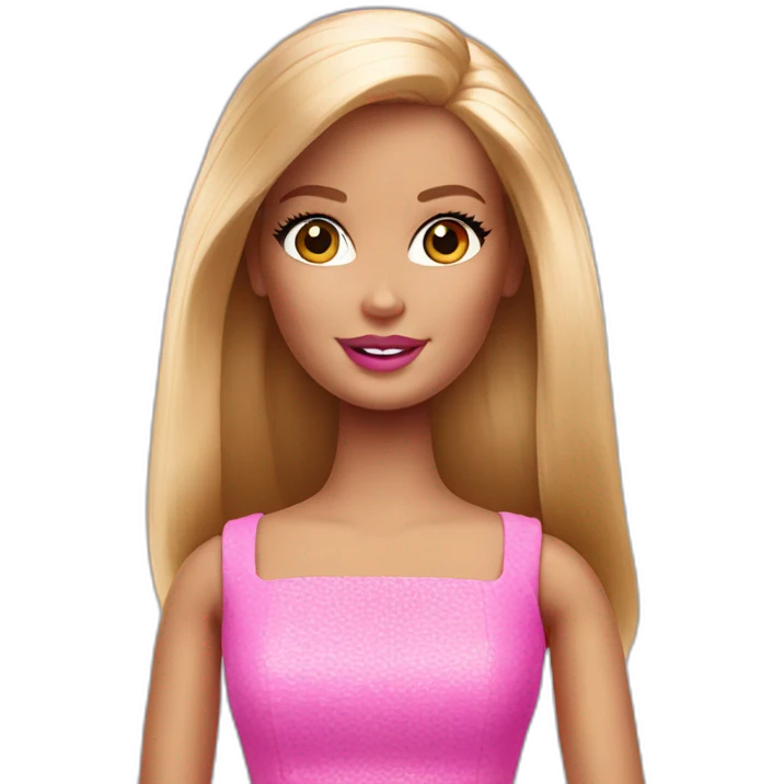 Barbie emoji | AI Emoji Generator