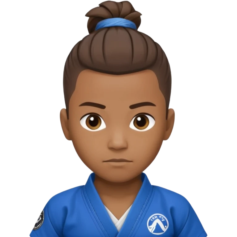 black jiu jitsu instructor with ponytail and a low taper fade sides ...