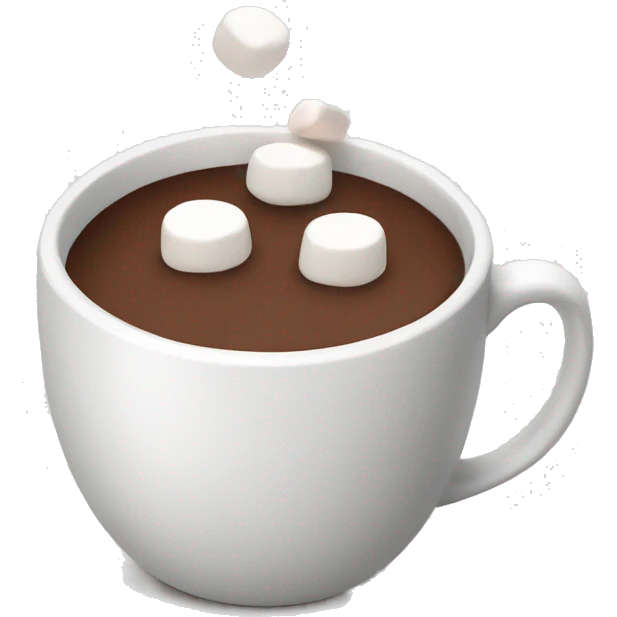 hot chocolate with marshmallows emoji | AI Emoji Generator