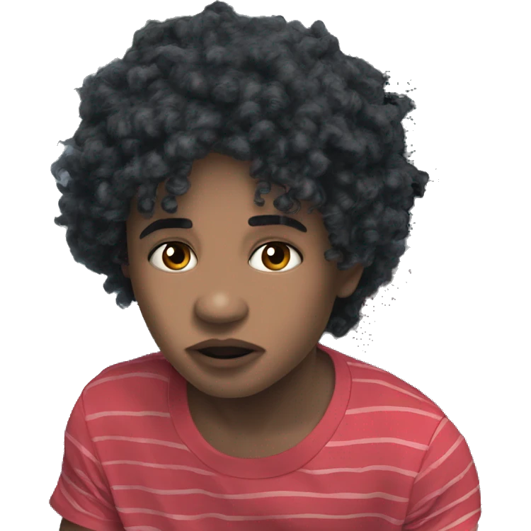 fascinated boy staring wide-eyed emoji | AI Emoji Generator