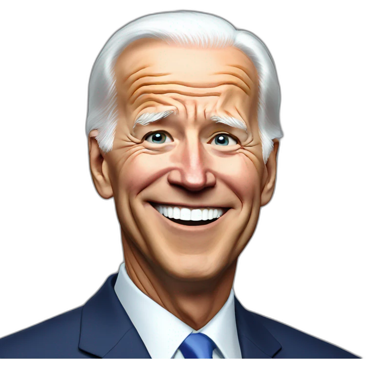 biden smile emoji | AI Emoji Generator