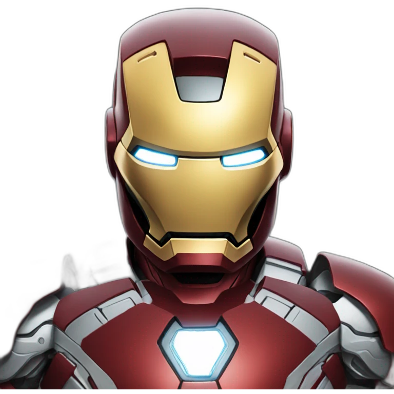 Iron man emoji | AI Emoji Generator