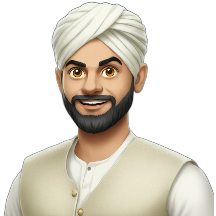 virat kohli muslim emoji | AI Emoji Generator