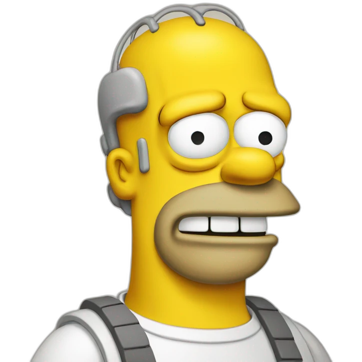 Homer simpson emoji | AI Emoji Generator