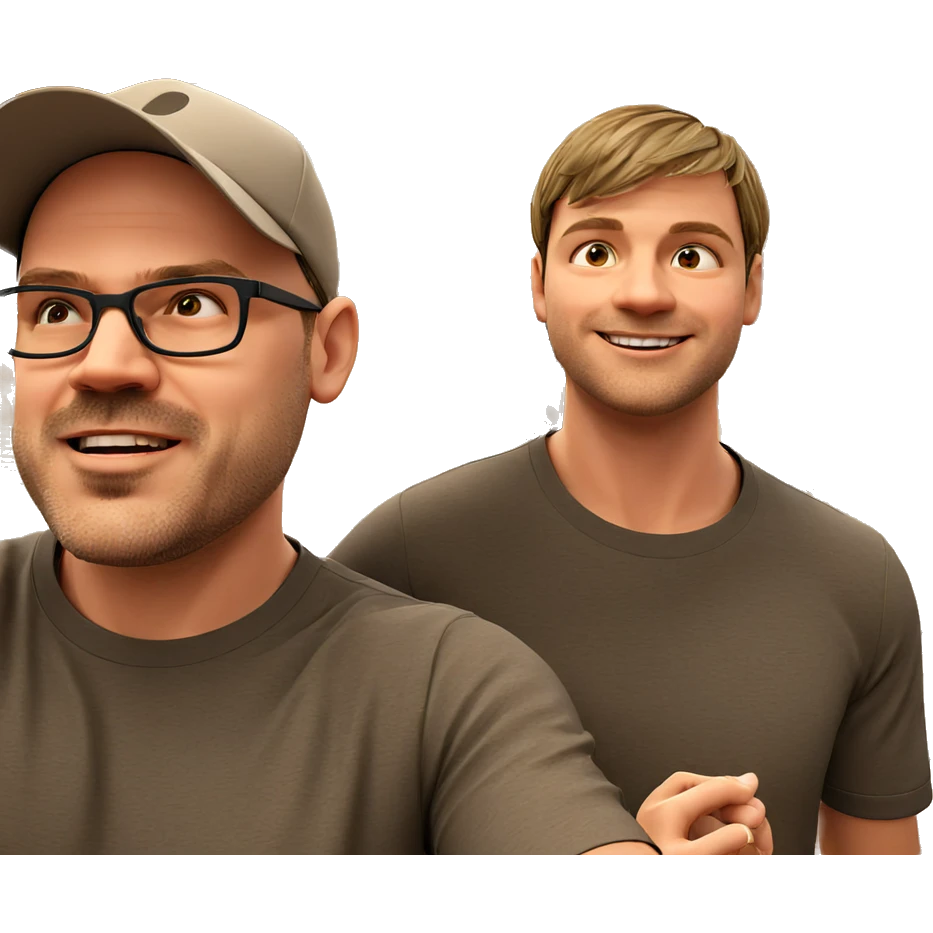 two boys smiling together emoji | AI Emoji Generator