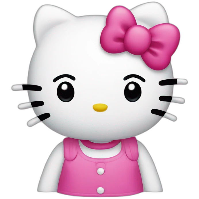 Hello kitty emoji | AI Emoji Generator