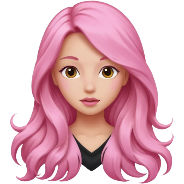 Pink pretty girl sexy emoji | AI Emoji Generator