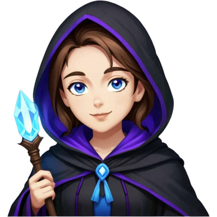 Obsidian Mage emoji | AI Emoji Generator