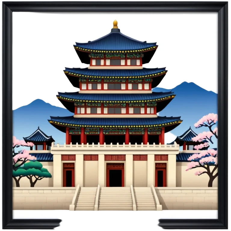 Seoul palace emoji | AI Emoji Generator