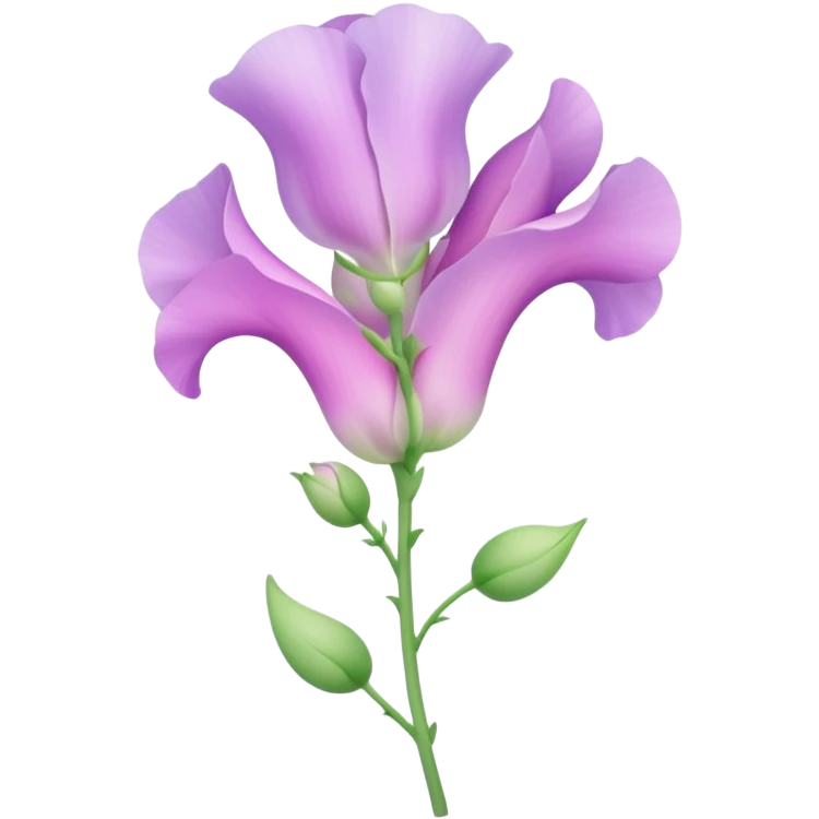 Sweet pea, flower emoji | AI Emoji Generator