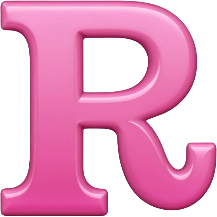 mix color pinks letter p emoji | AI Emoji Generator
