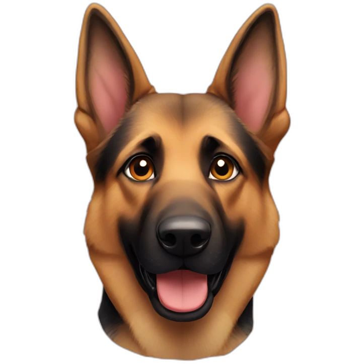German Shepherd emoji | AI Emoji Generator