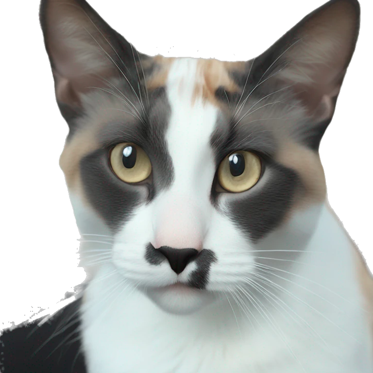 curious cat in the blur emoji | AI Emoji Generator