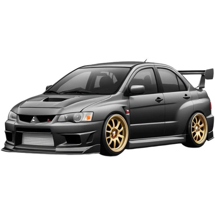 mitsubishi lancer evo stanced emoji | AI Emoji Generator