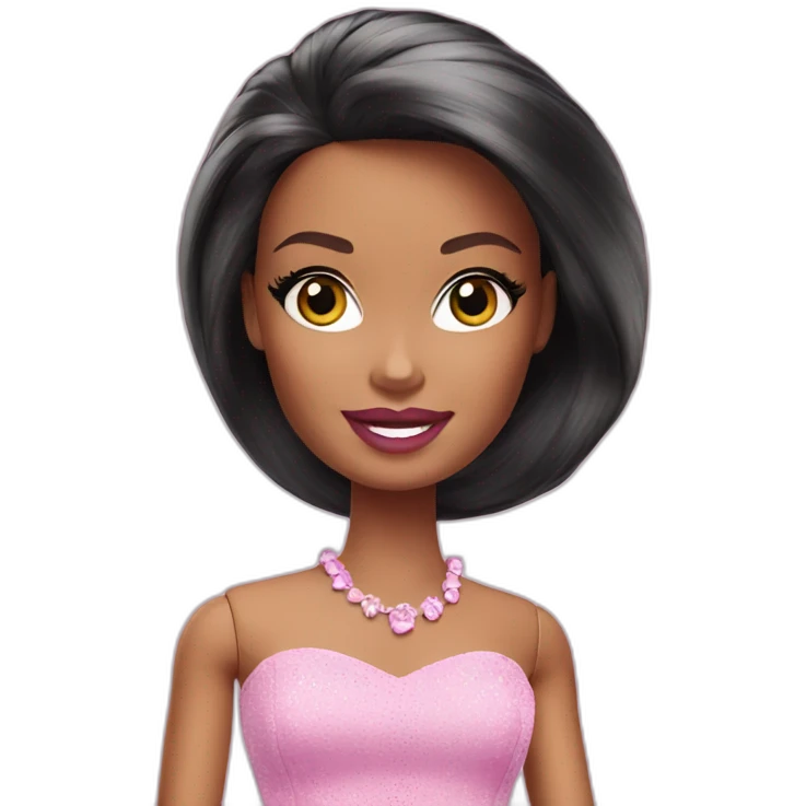 Barbie emoji | AI Emoji Generator