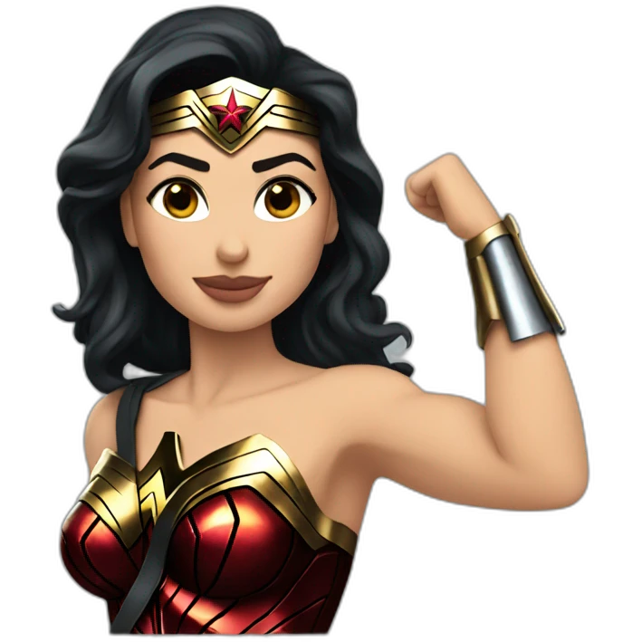 Wonder woman emoji | AI Emoji Generator