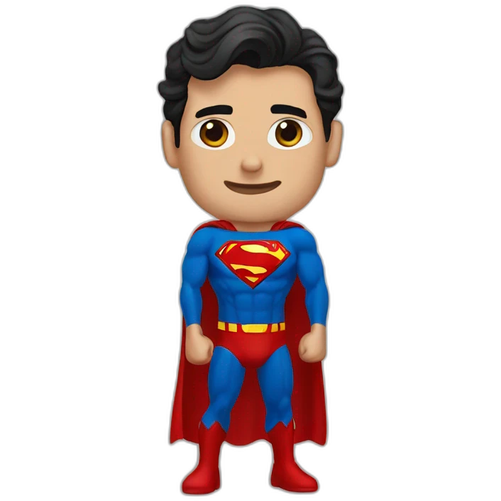 superman emoji | AI Emoji Generator