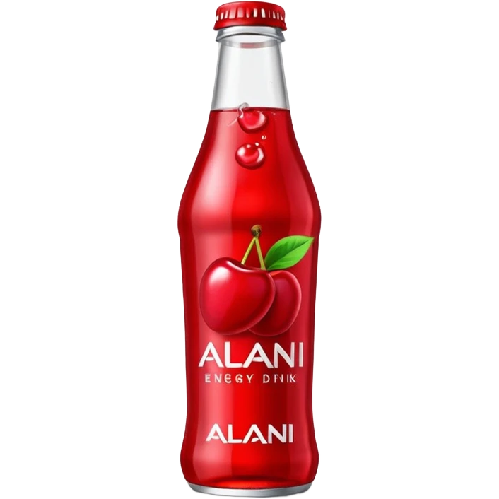 Alani energy drink new flavor cherry pop emoji | AI Emoji Generator