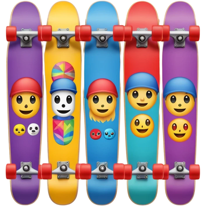 different skate versions emoji | AI Emoji Generator