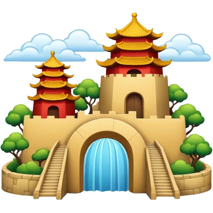 Chinese walls emoji | AI Emoji Generator