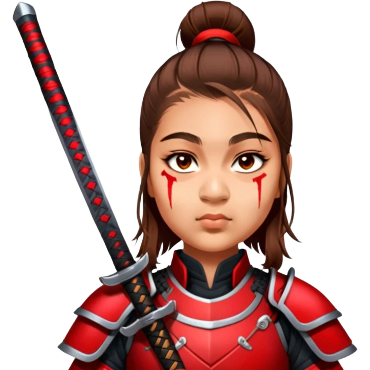 Battle-Ready Samurai emoji | AI Emoji Generator