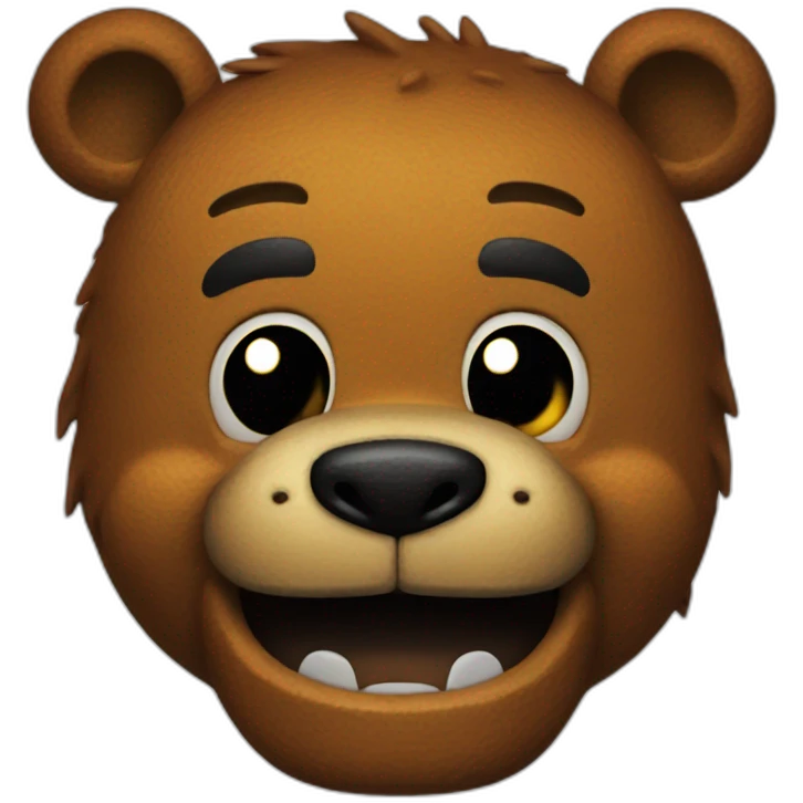 Freddy Fazbear emoji | AI Emoji Generator