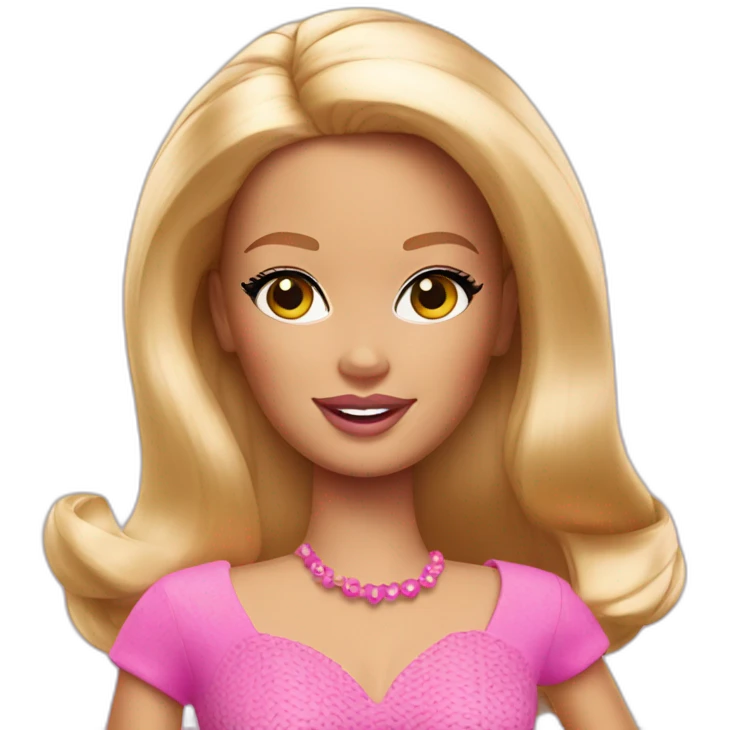 Barbie emoji | AI Emoji Generator