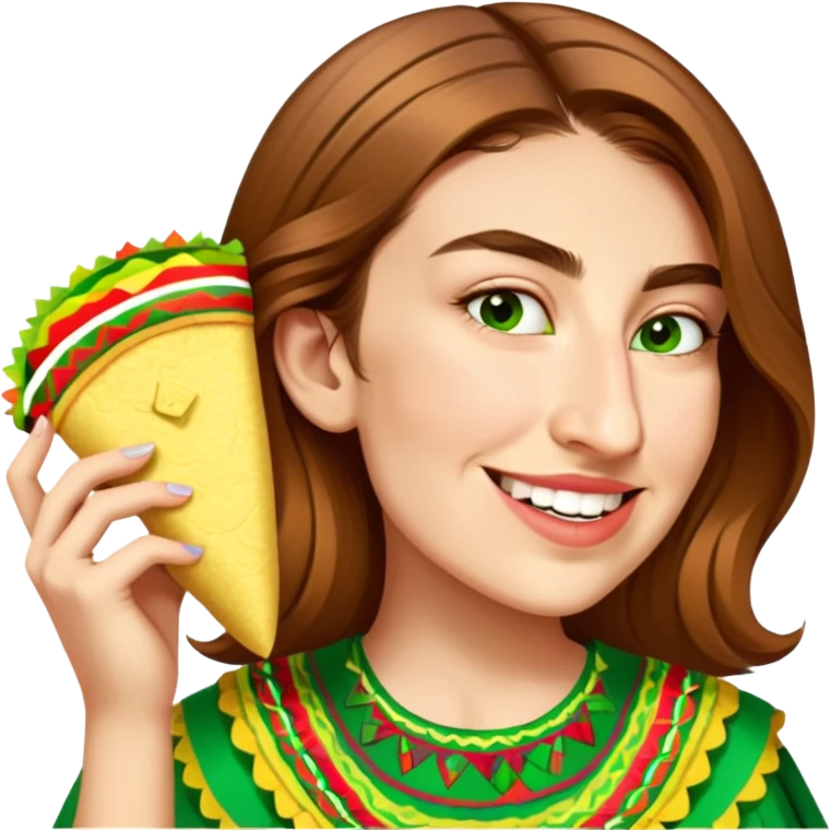 Taco Aficionado emoji | AI Emoji Generator