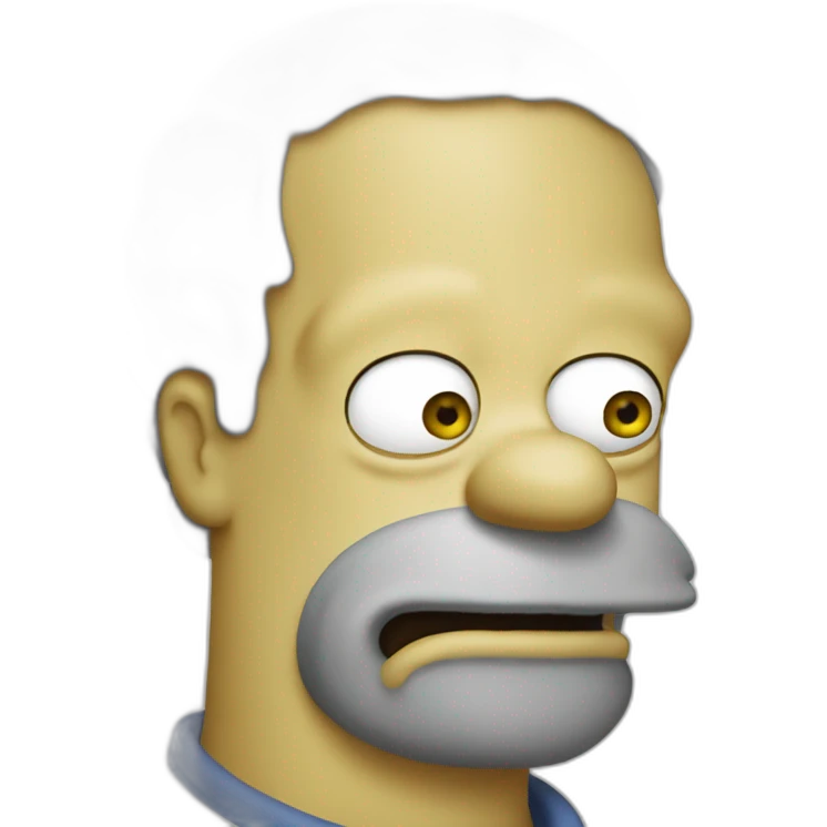 Homer simpson emoji | AI Emoji Generator