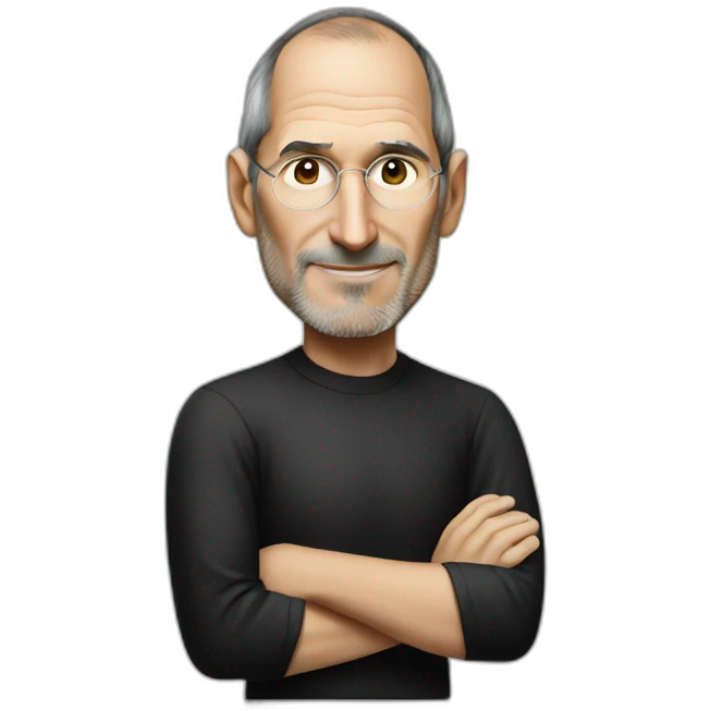 Steve Jobs emoji | AI Emoji Generator
