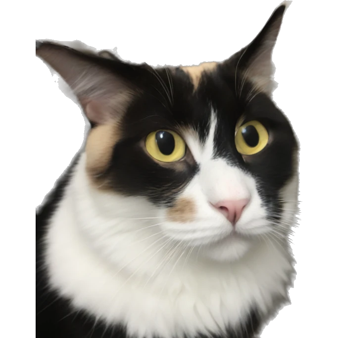 fuzzy cat in frame emoji | AI Emoji Generator