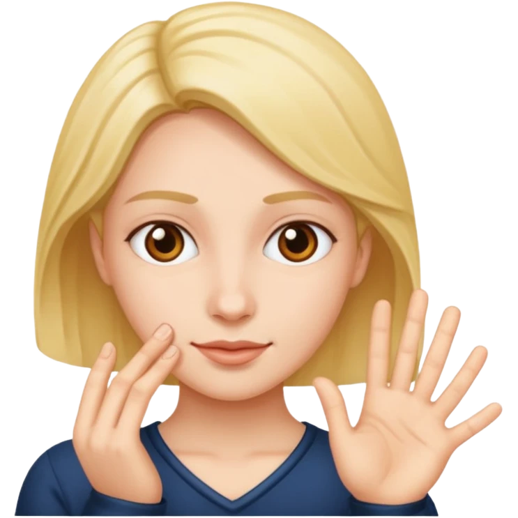fingering virginia emoji | AI Emoji Generator