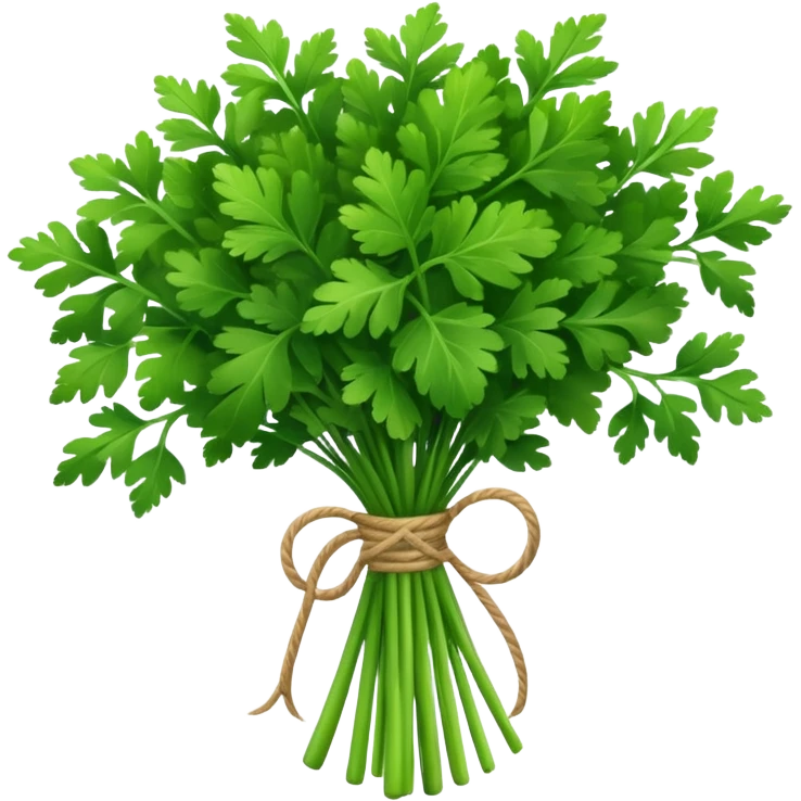 parsley herb bouquet emoji | AI Emoji Generator