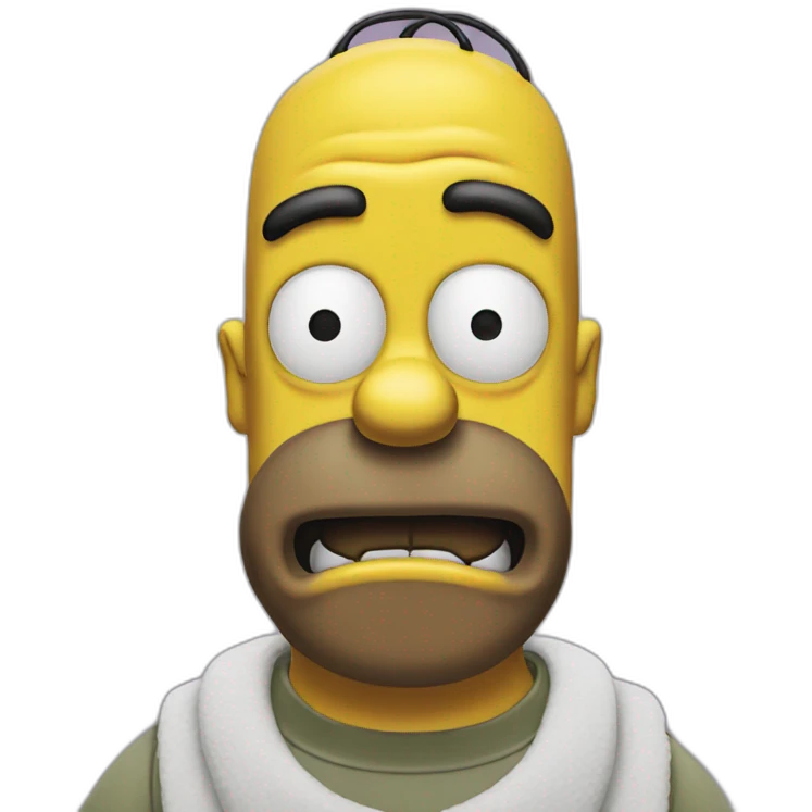 Homer simpson emoji | AI Emoji Generator