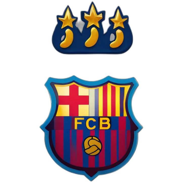 Fc Barcelona full logo emoji | AI Emoji Generator