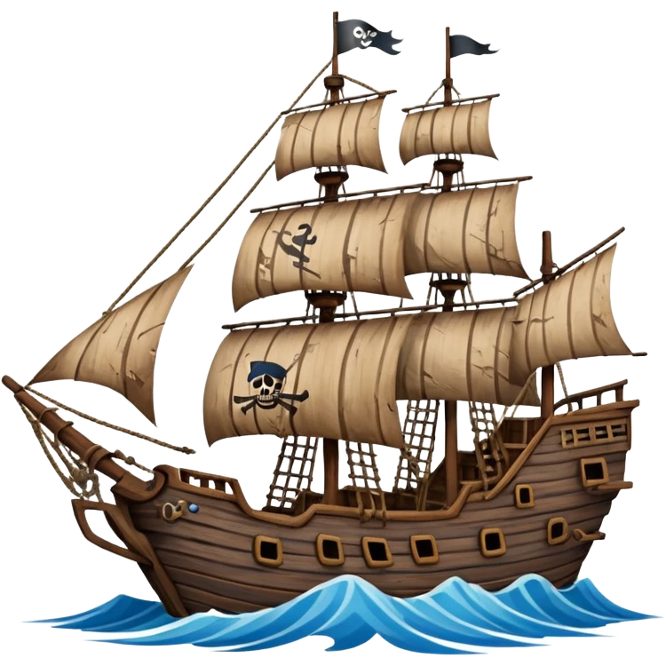 Pirate Ocean emoji | AI Emoji Generator