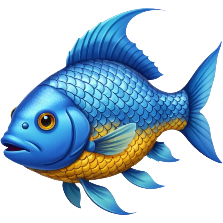 High resolution of full body fish without distorted , no extra hybrid ...