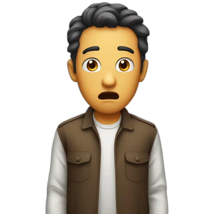 Shocked emoji | AI Emoji Generator