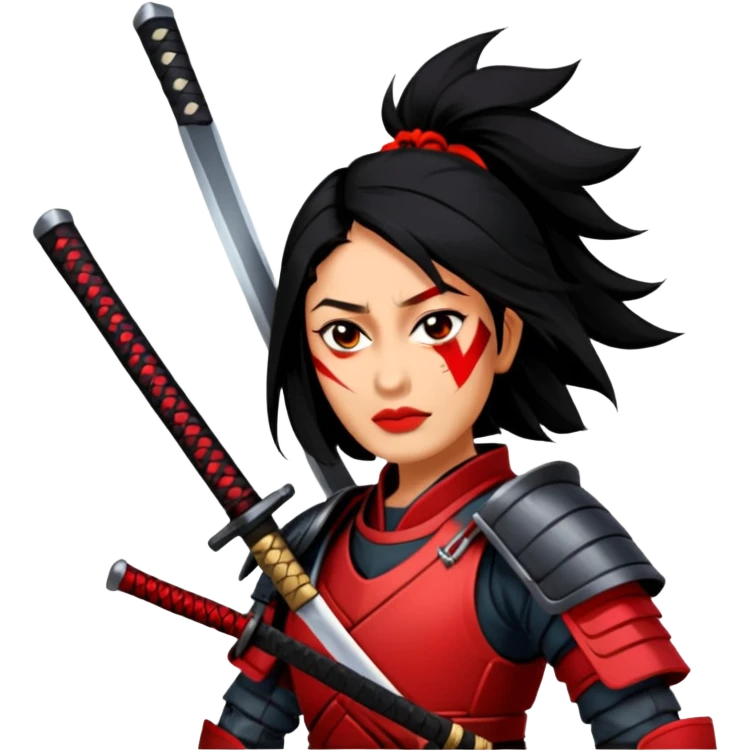 Battle-Ready Samurai emoji | AI Emoji Generator