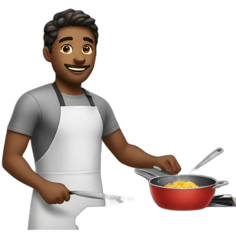 boyfriend cooking emoji | AI Emoji Generator
