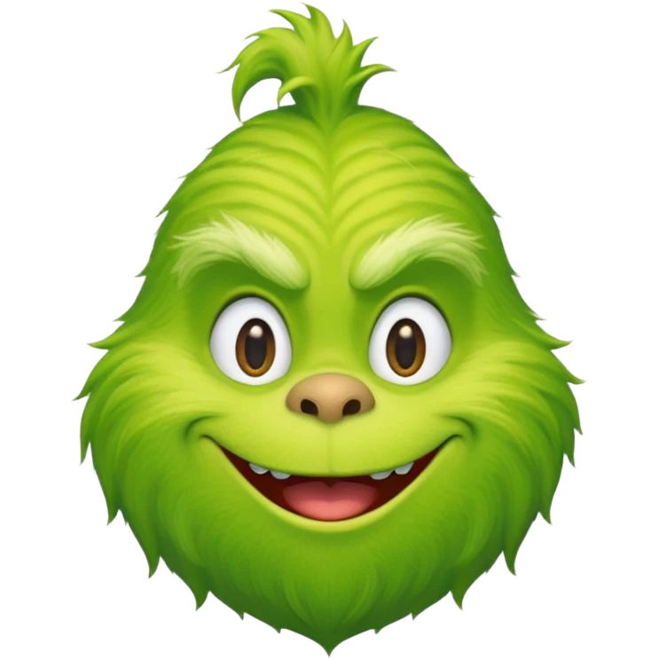 The Grinch is penes emoji | AI Emoji Generator