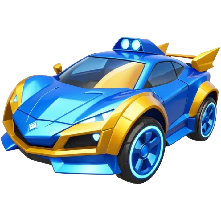 super sonic legend rank from the game rocket league emoji | AI Emoji ...
