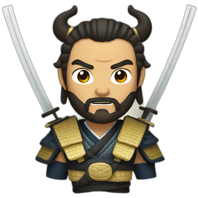 Samurai emoji | AI Emoji Generator