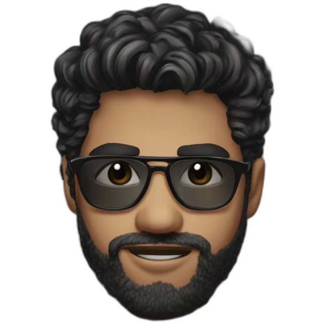 cool guy at car rally emoji | AI Emoji Generator
