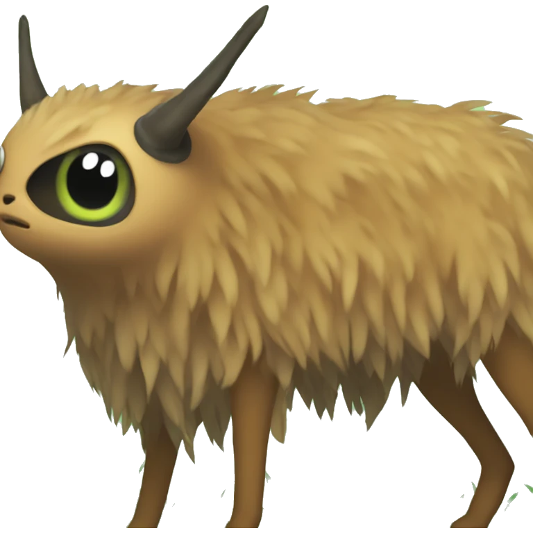 lone grass pokemon creature emoji | AI Emoji Generator