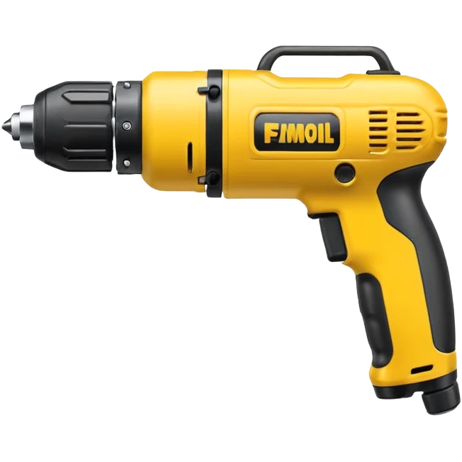 yellow commercial power drill emoji | AI Emoji Generator