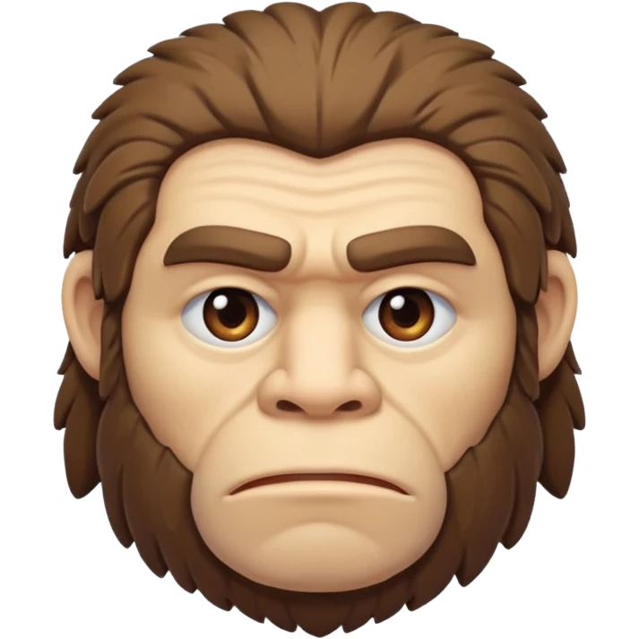 slack jawed neanderthal emoji | AI Emoji Generator